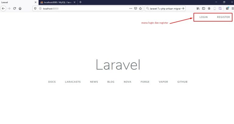 Tutorial Laravel 6.x : Membuat Login dan Register Dengan Laravel 6.x | JogjaTech - Web Developer ...