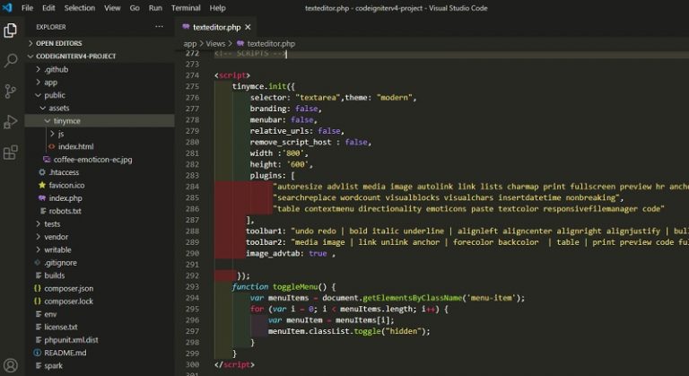Codeigniter 4: Cara Menggunakan dan Mengintegrasikan TinyMCE ...
