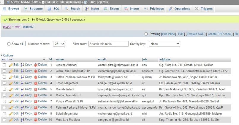 Cara Melakukan Import Data Json Ke Database Mysql Dengan Php Jogjatech Web Developer Jogja